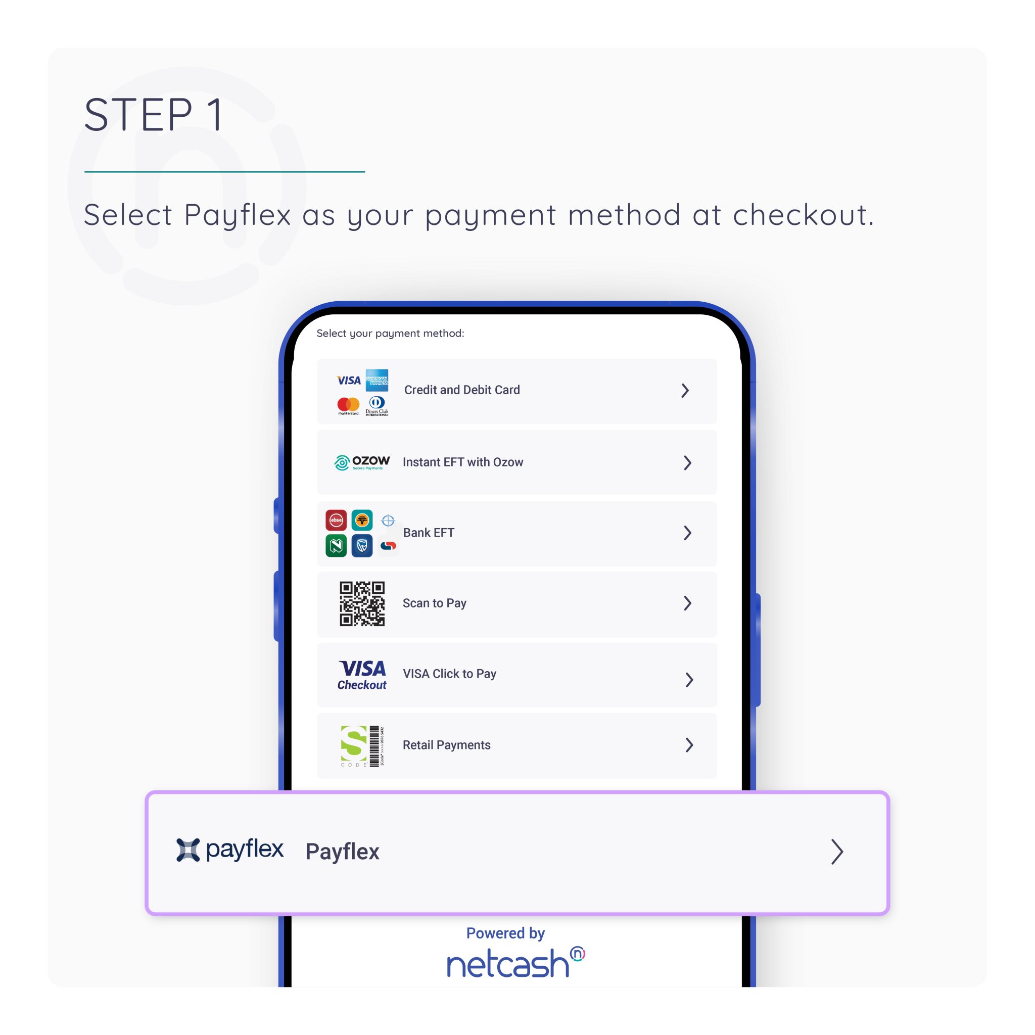 Payflex Marketing Material - Netcash