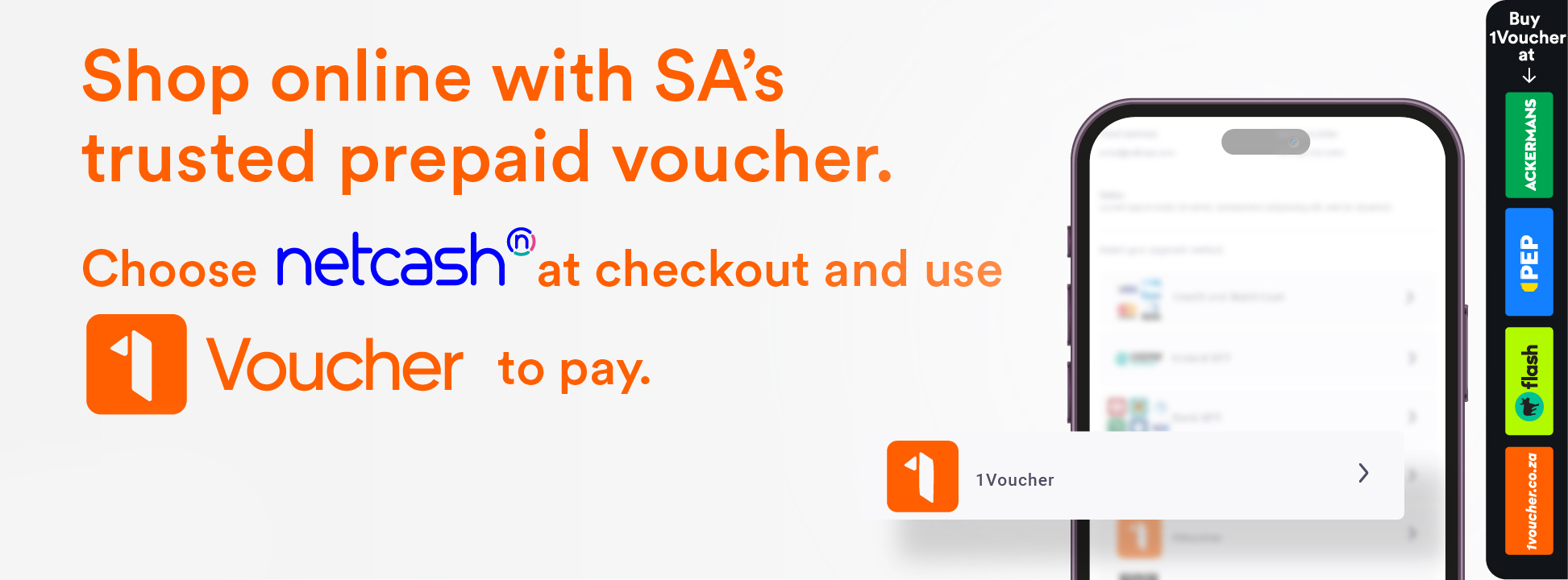 1Voucher Marketing Material - Netcash